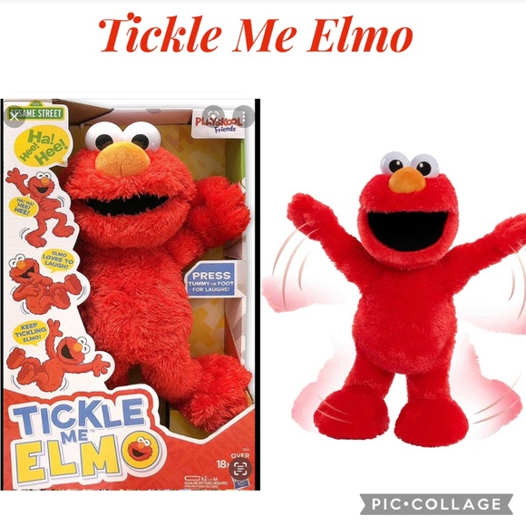 Tickle Me Elmo | Other | Sesame Street Tickle Me Elmo Plush Toy Red ...